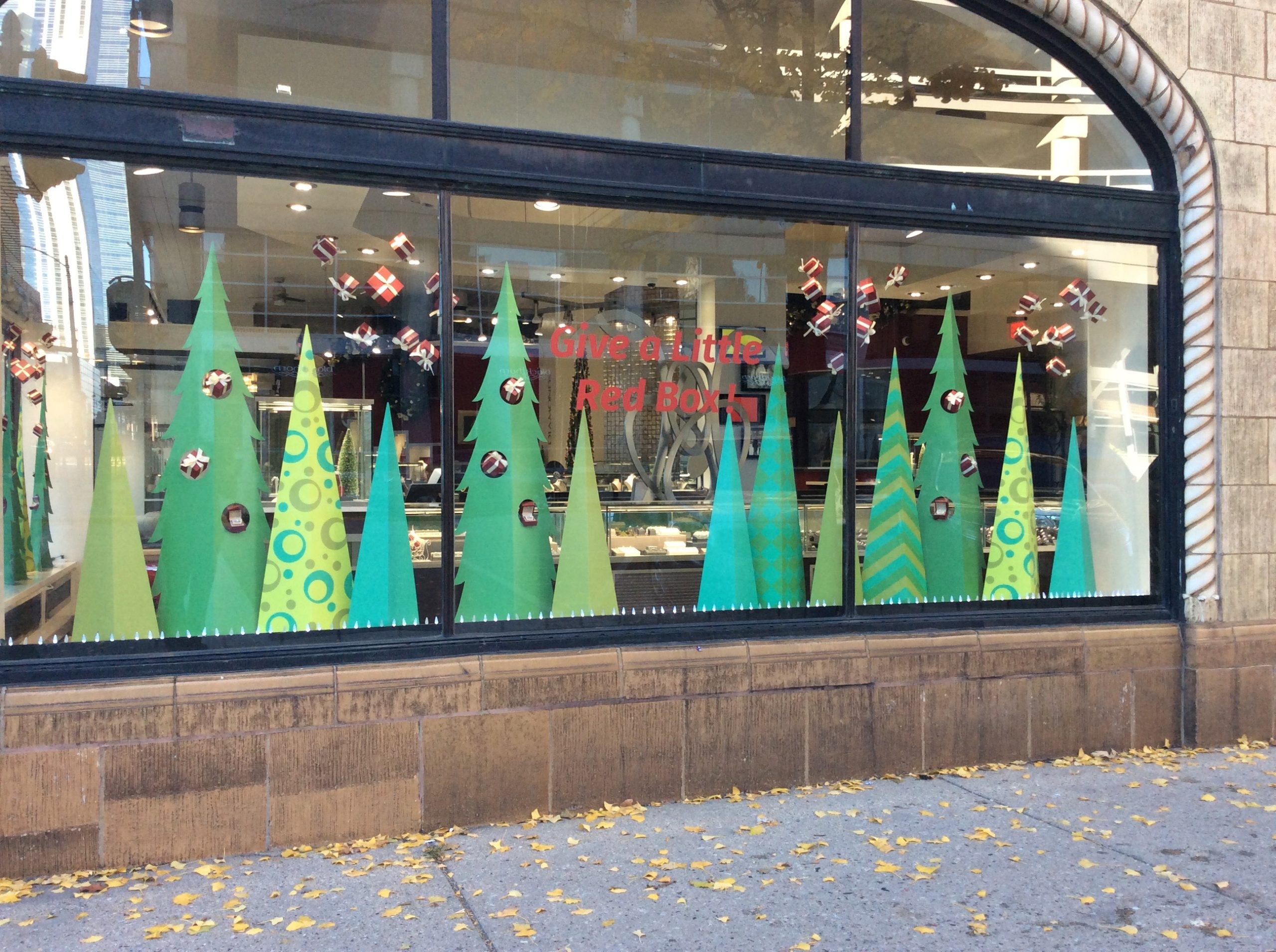 Christmas Tree Windows Cover Photo - Retailworks Inc